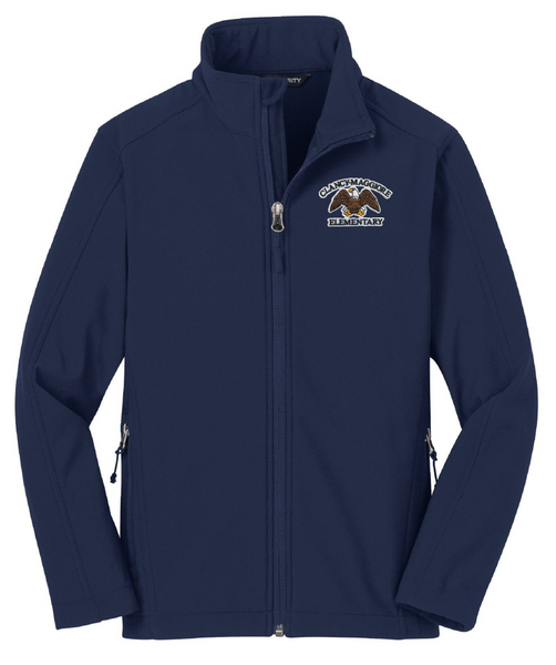 Clancy / Maggiore Softshell Jacket - Navy - 1st-5th Grades – Skobel's ...