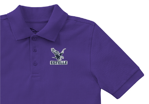Estelle Polo - Purple - PreK-K – Skobel's School Uniforms