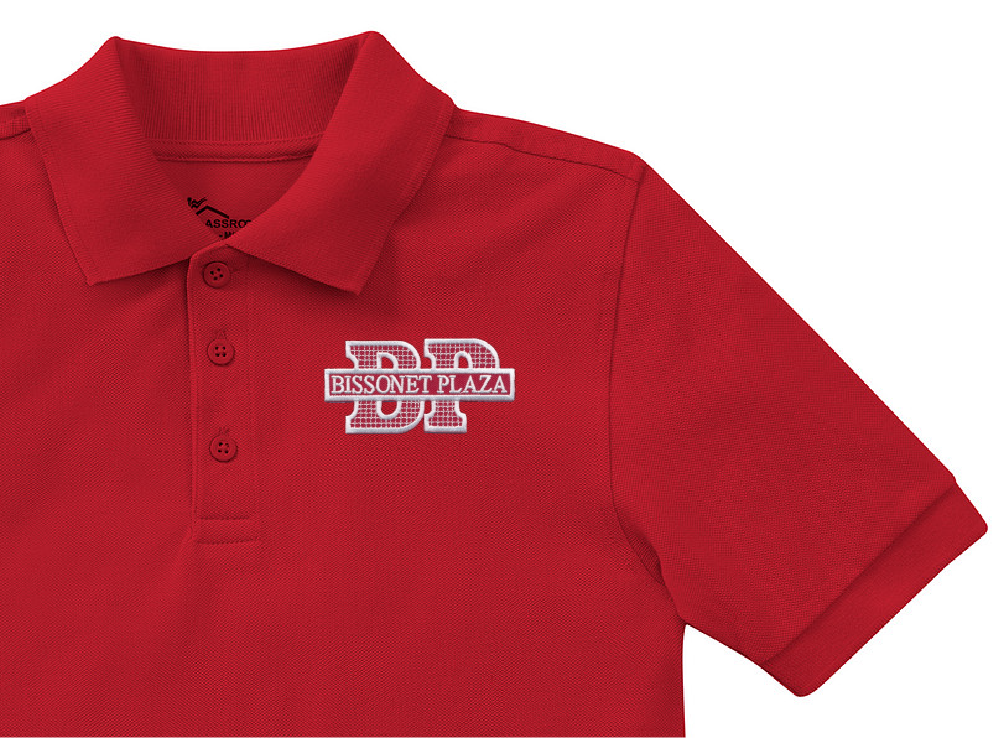 Bissonet Plaza Elementary Polo - Red – Skobel's School Uniforms