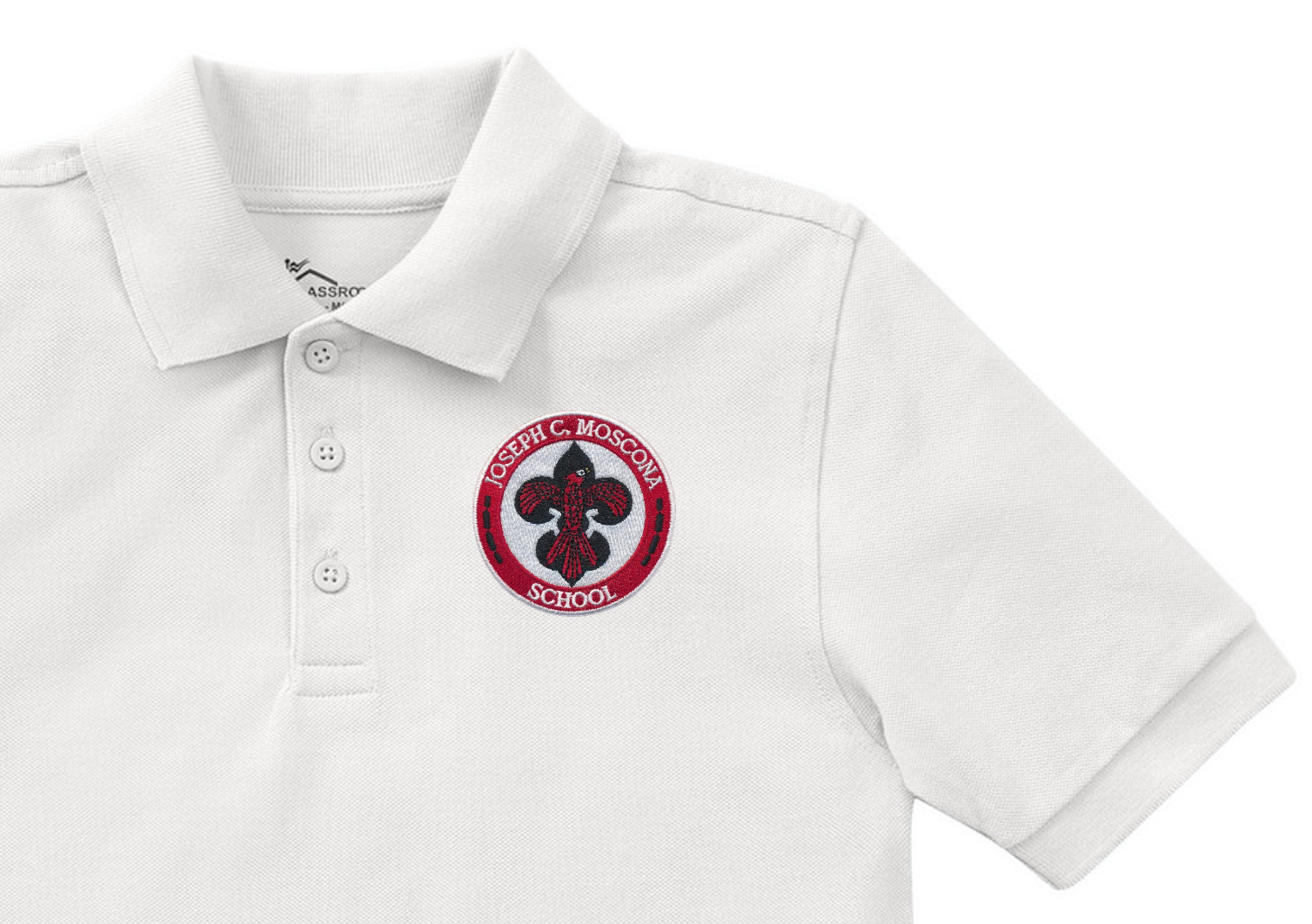 Joseph C. Moscona Polo - White – Skobel's School Uniforms