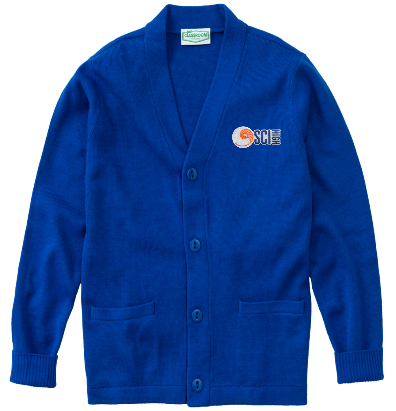 New Orleans Charter Science and Mathematics HS Cardigan W/ Shell Logo ...