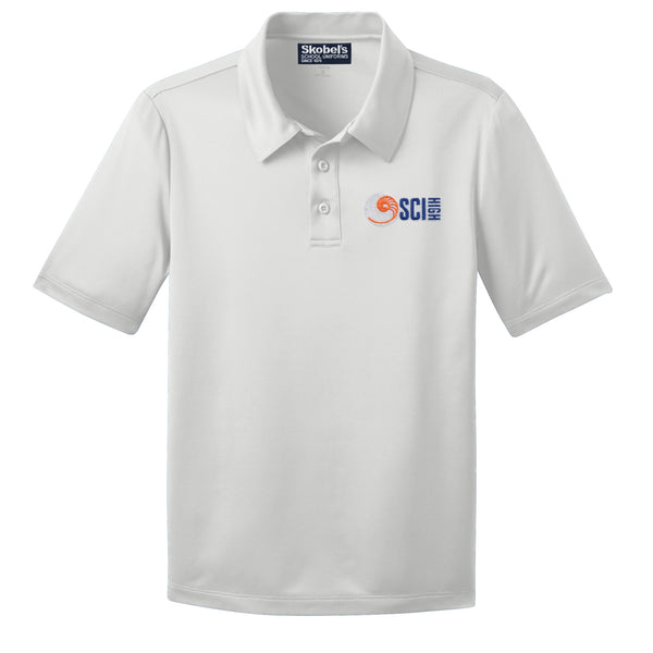 New Orleans Charter Science and Mathematics HS White Dryfit Polo - All ...