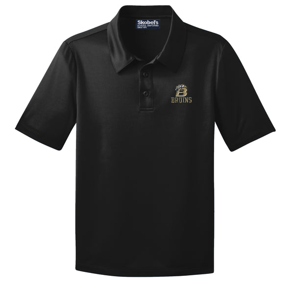 Bonnabel Dryfit Polo - Black - 12th Grade – Skobel's School Uniforms