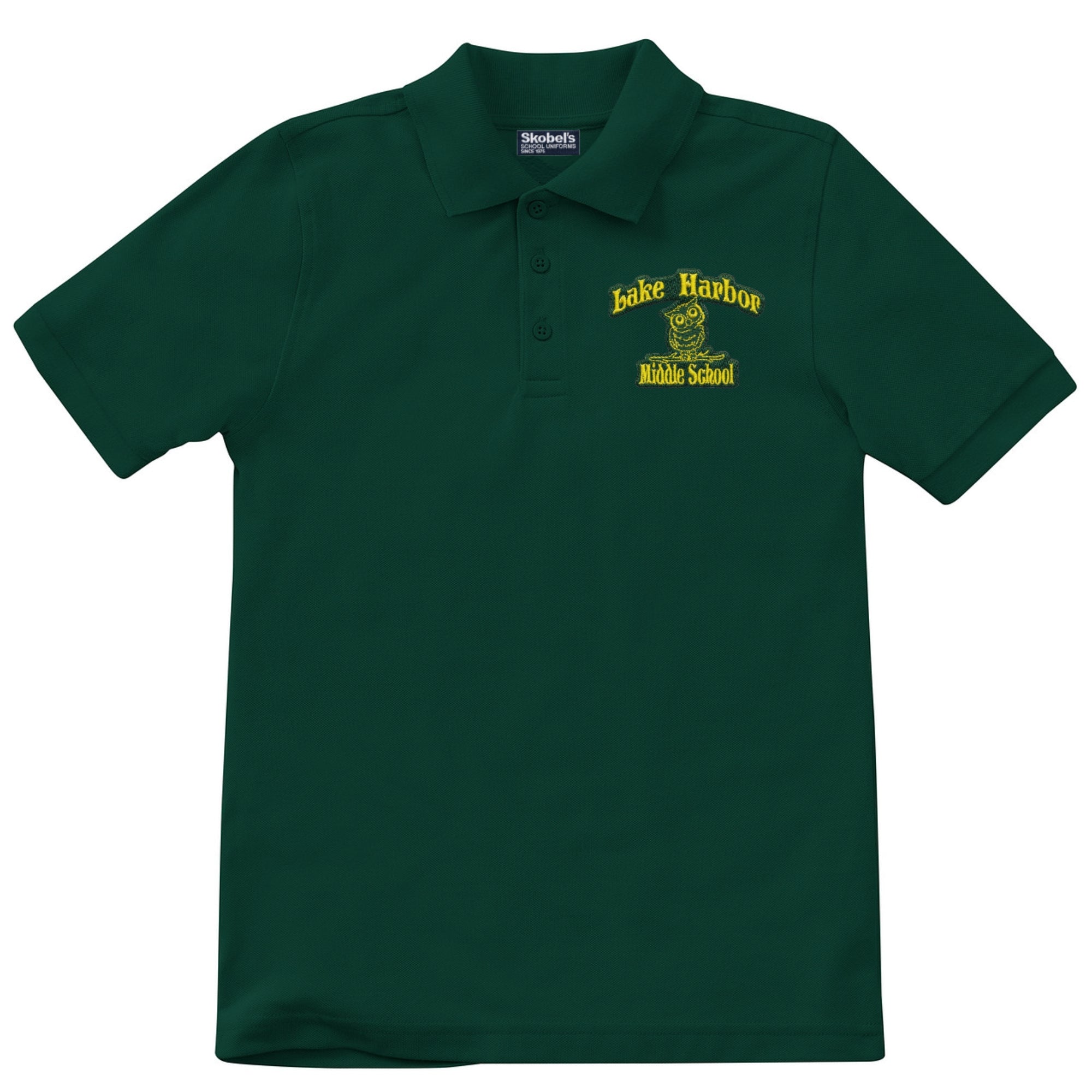 Lake Harbor Middle Polo - Dark Green – Skobel's School Uniforms
