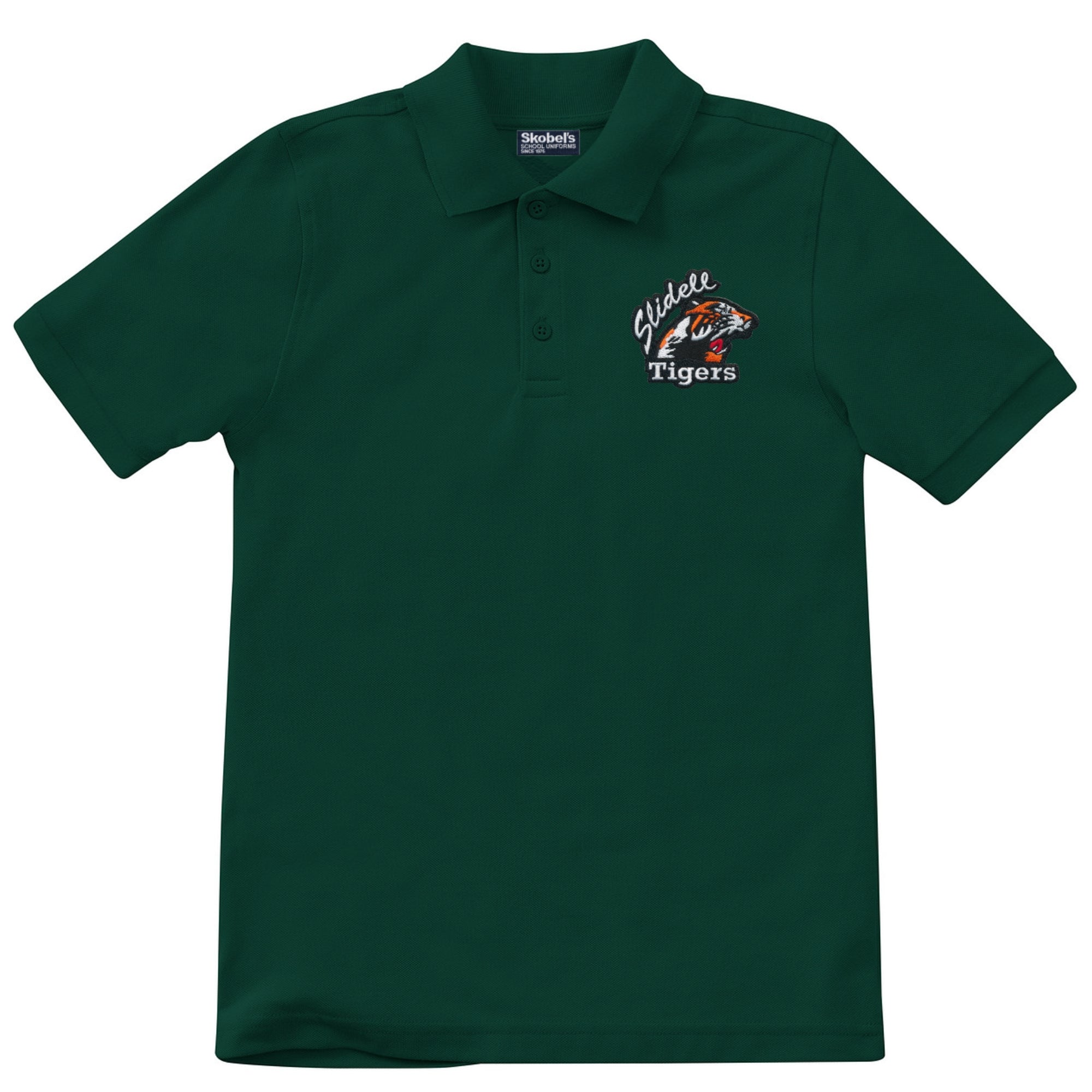Slidell Junior High School Polo - Dark Green – Skobel's School Uniforms