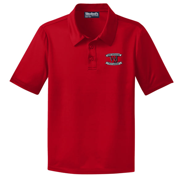 West Jefferson High School Red Dryfit Polo - 10-11th Grades – Skobel's ...