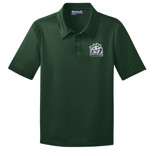 Ella Pittman Dryfit Polo - Green - 1st-5th Grade – Skobel's School Uniforms