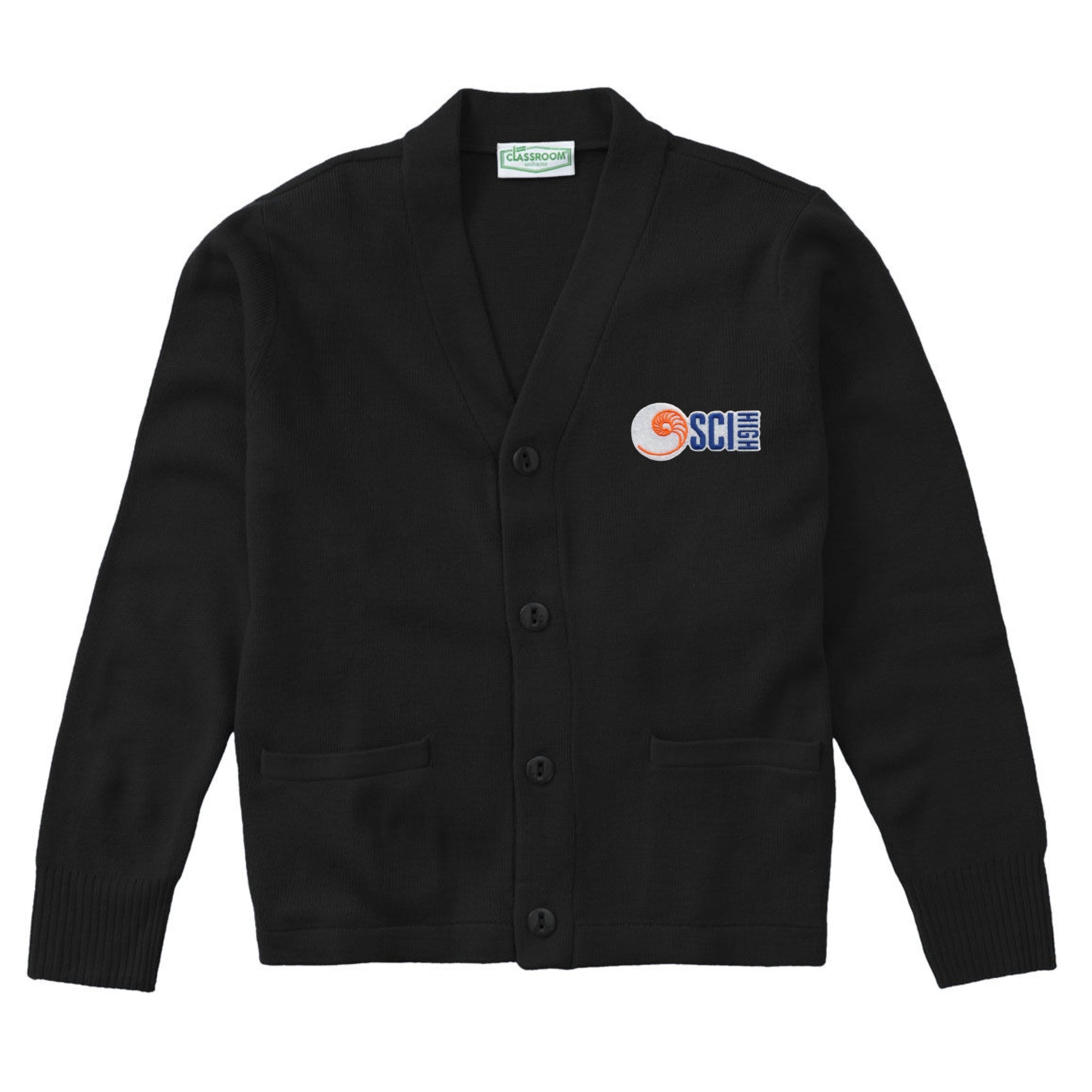 New Orleans Charter Science and Mathematics HS Cardigan W/ Shell Logo ...