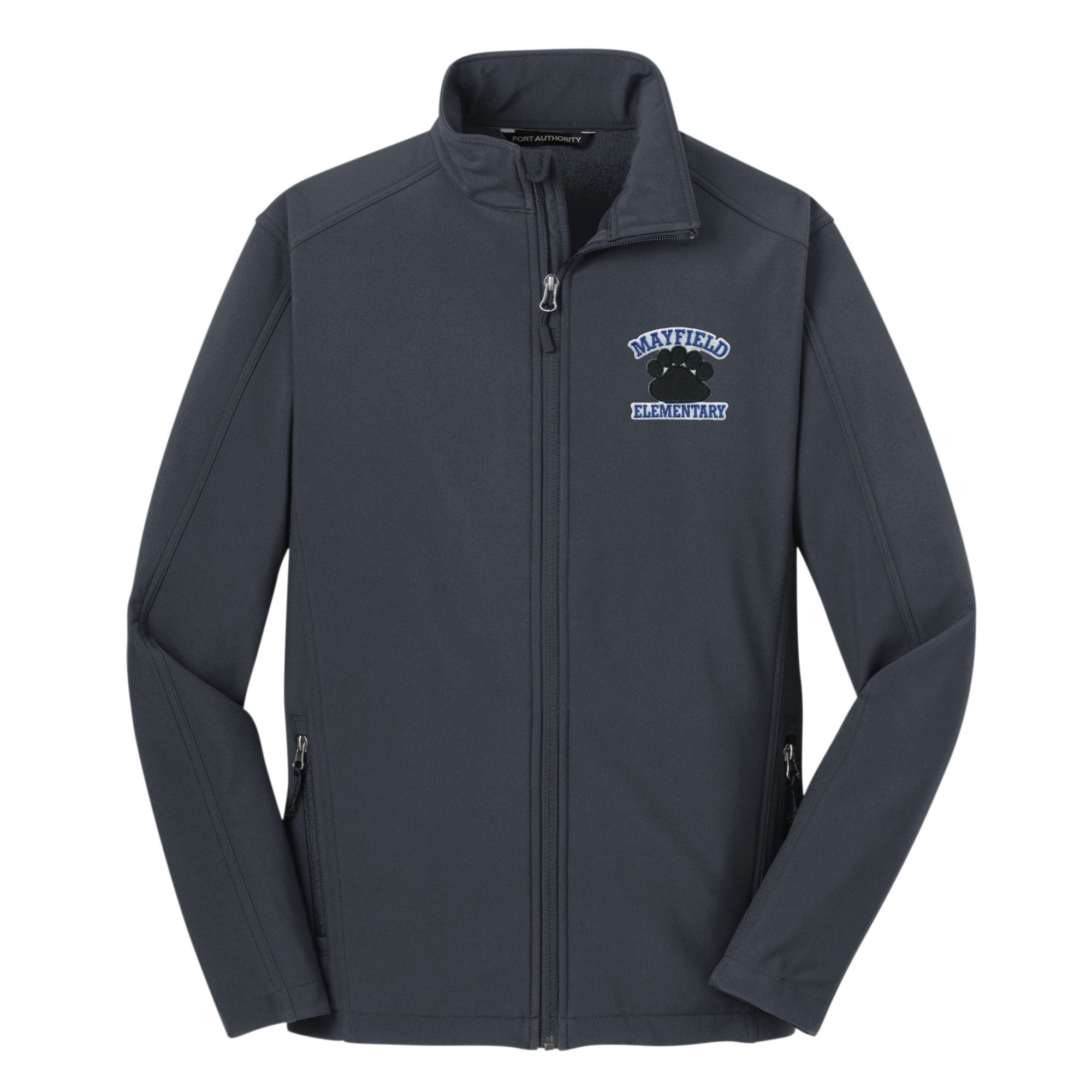 Henry Mayfield Elementary Softshell Jacket - Grey – Skobel's School ...