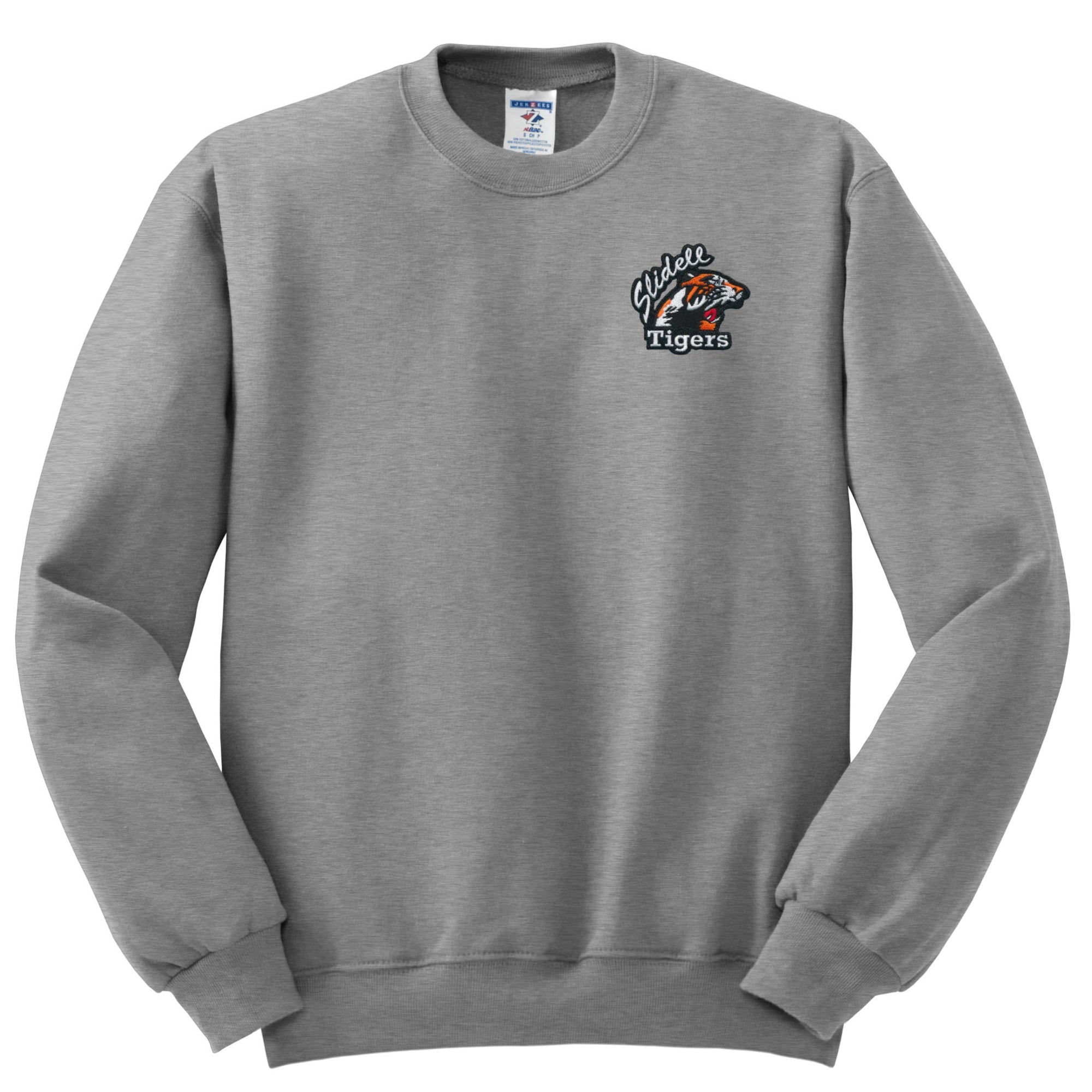 Slidell Junior High School Full Chest Crew Sweatshirt - Grey – Skobel's ...