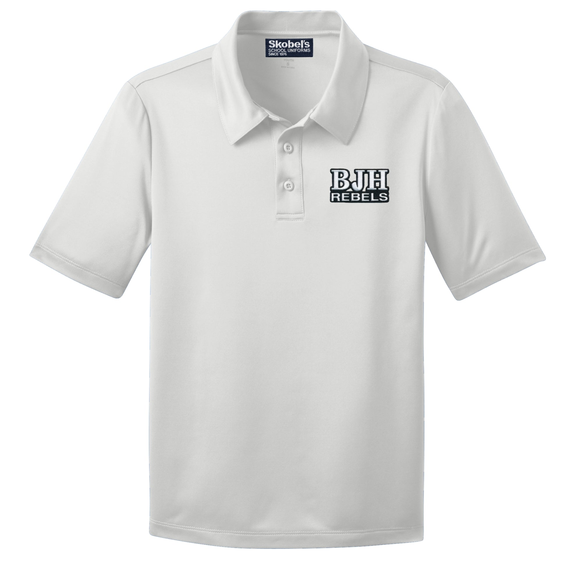 Boyet Junior High Dryfit Polo - White – Skobel's School Uniforms