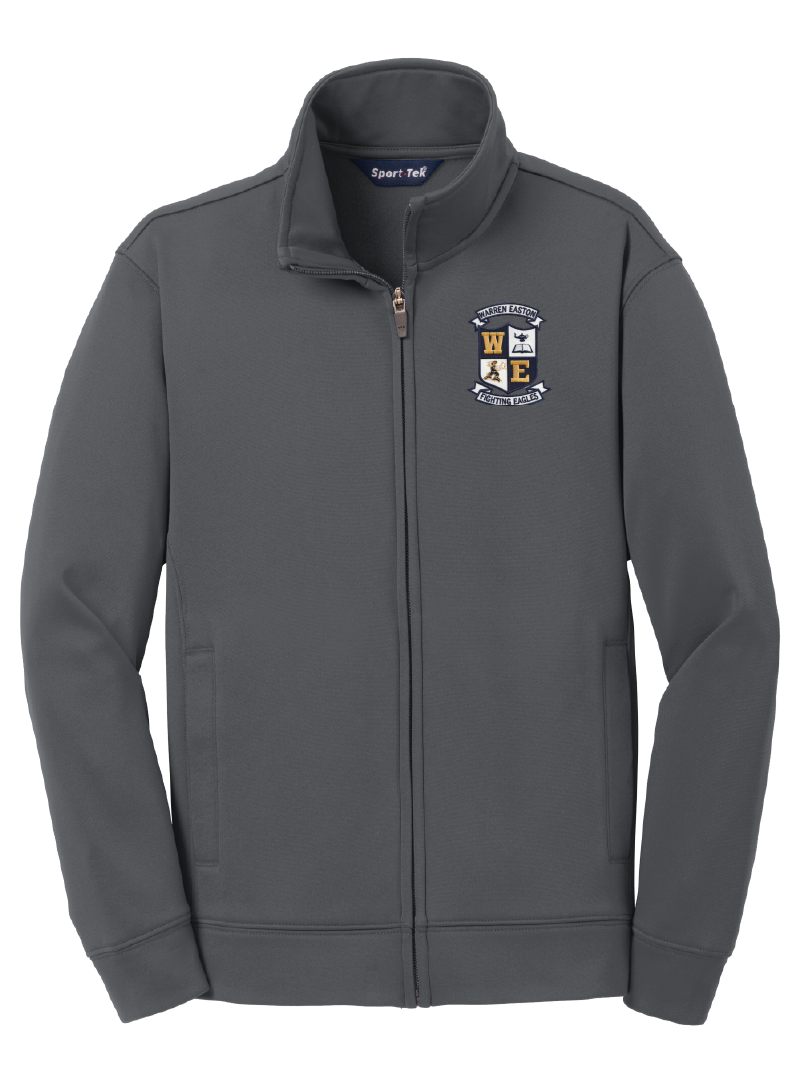 Warren Easton Light Jacket - Grey - Crest – Skobel's School Uniforms